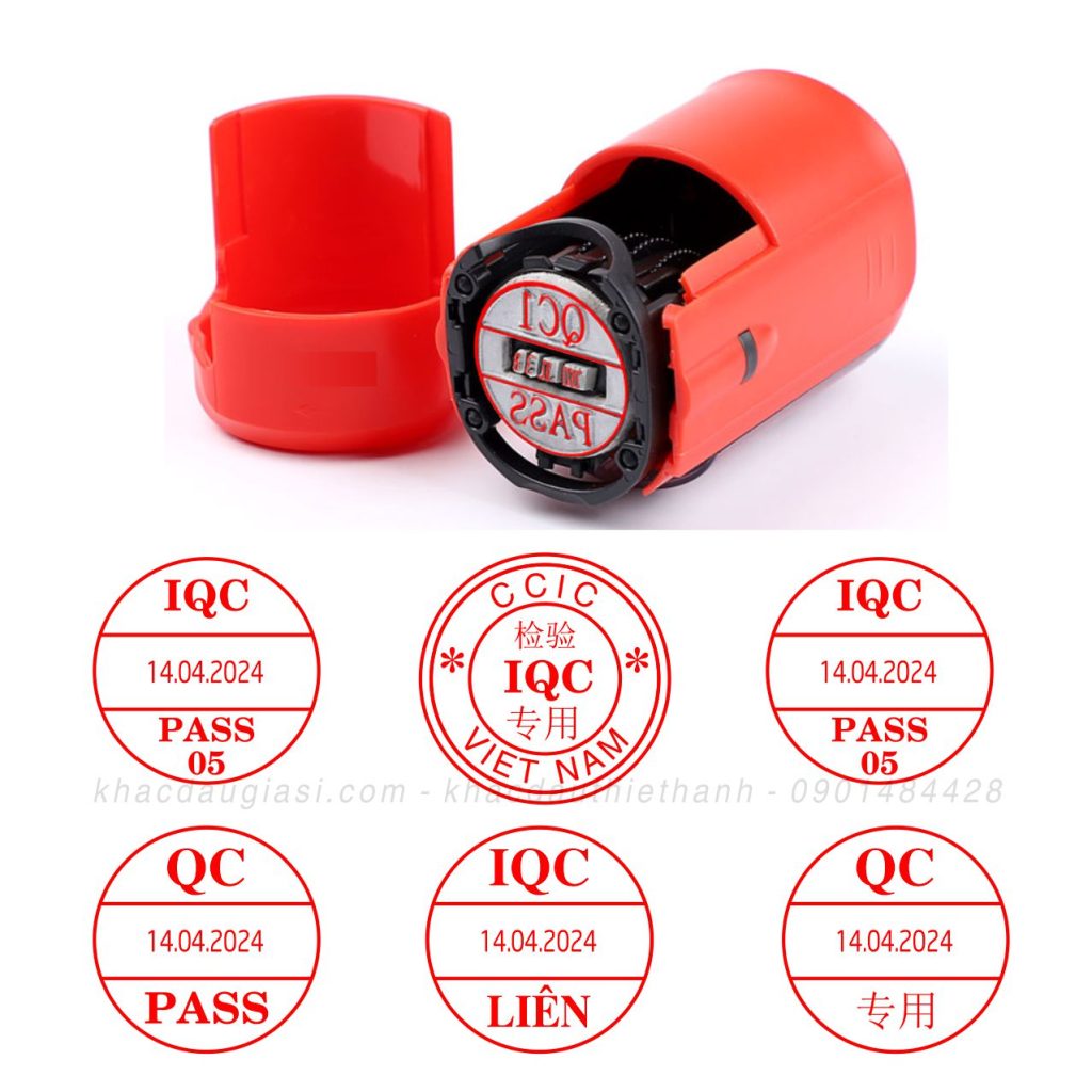 Con Dấu QC PASS - Giảm 10% Giao Hàng Tận Nơi