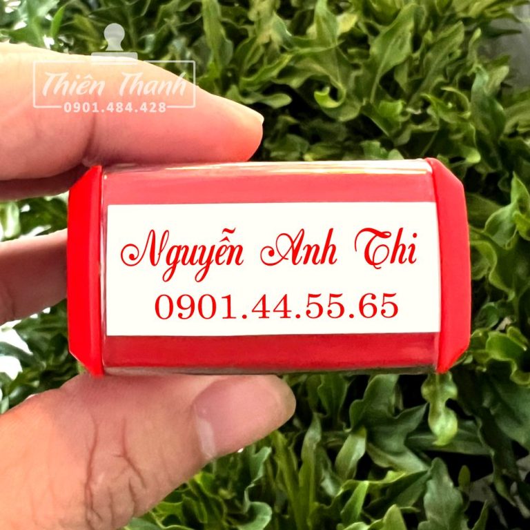 KHẮC DẤU TÊN - GIÁ RẺ LẤY NGAY 80K - THIẾT KẾ KIỂU CHỮ RIÊNG